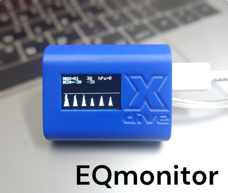 xdive EQmonitor v2 소개 : 네이버 블로그