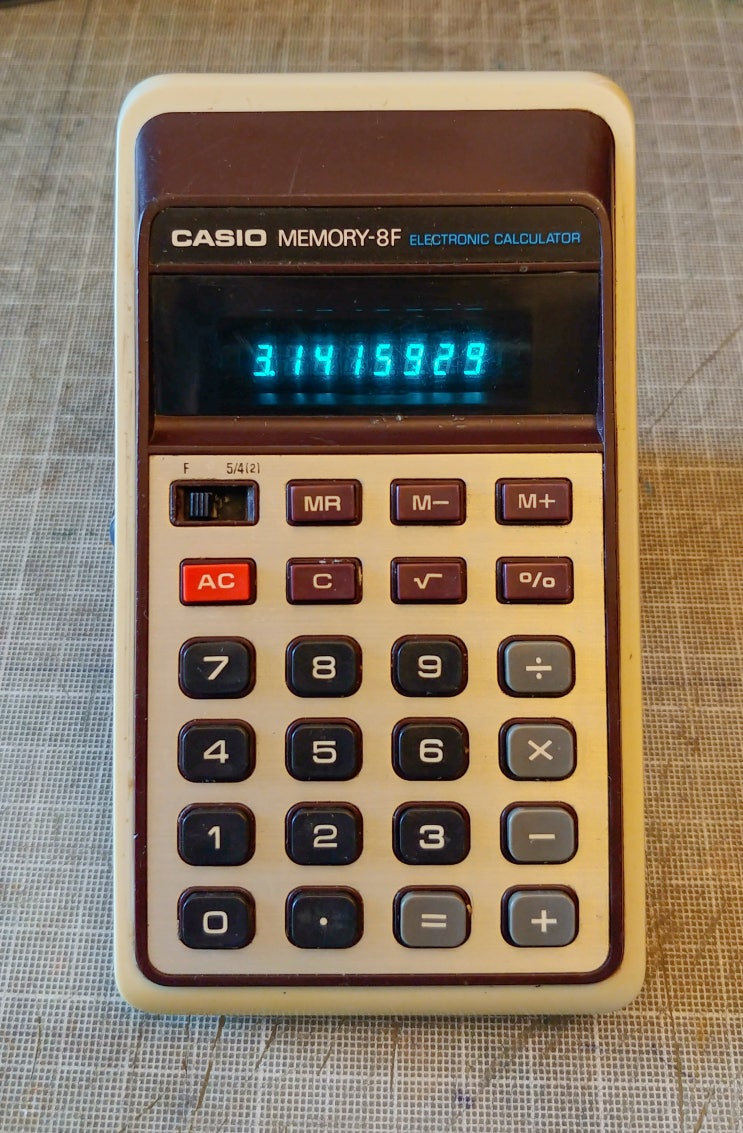 casio, Memory-8F 계산기 : 네이버 블로그