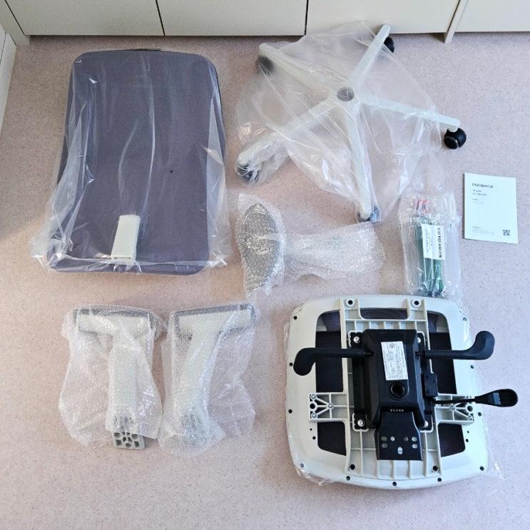 (내돈내산)듀오백Q1-W Airo신형 의자 조립/한달 사용기 : 네이버 블로그