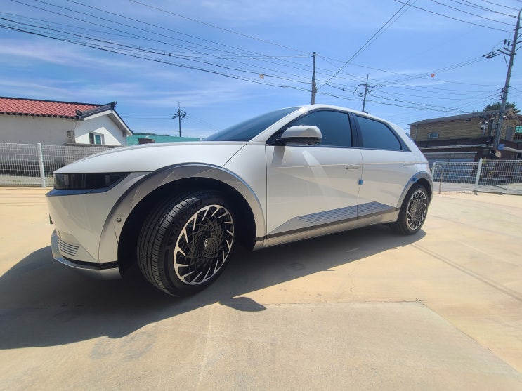 아이오닉5 배터리보호커버(알루미늄 버전) 시공기-이브이스타트 : 네이버 블로그