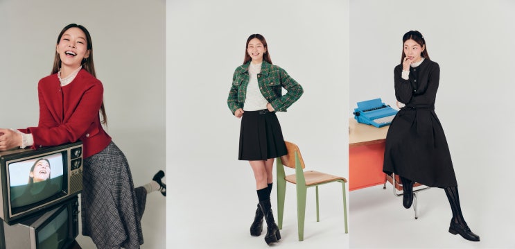 나는 솔로 송해나 Si씨 24fw 트위드 자켓 And 여성 가디건 And 원피스 패션 네이버 블로그