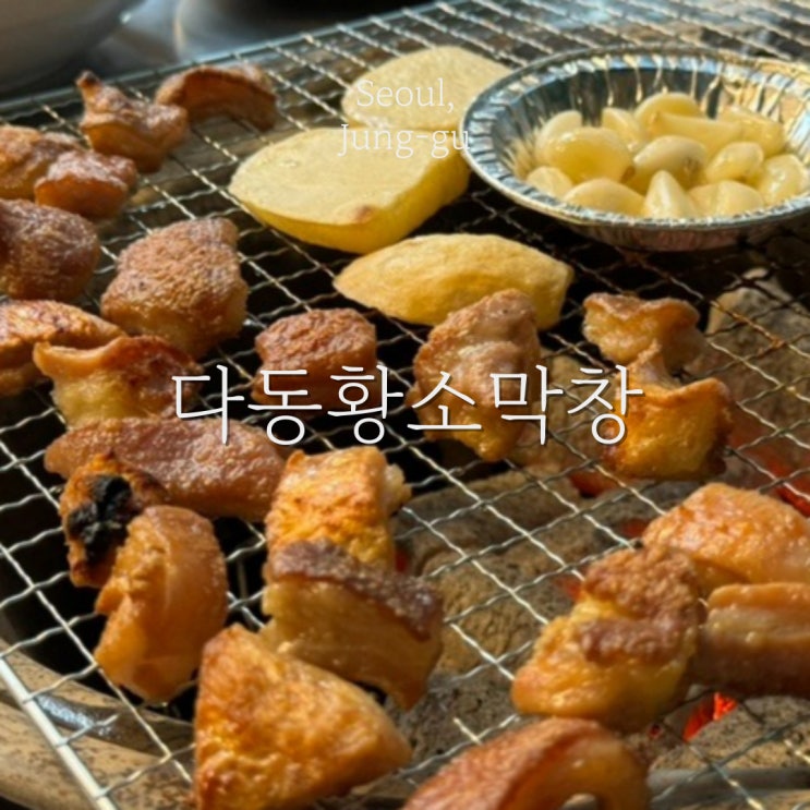서울 다동 을지로입구 야장 쫄깃한 막창 맛집 다동 황소막창 네이버 블로그