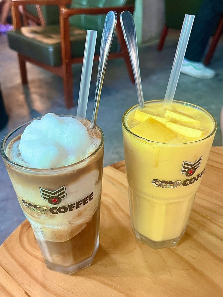 나트랑 시내 카페 메뉴추천 코코넛커피 맛집 CCCP 커피 : 네이버 블로그