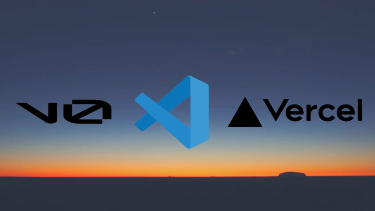 v0 x Vercel x VSCode 웹앱 만들기 : 네이버 블로그
