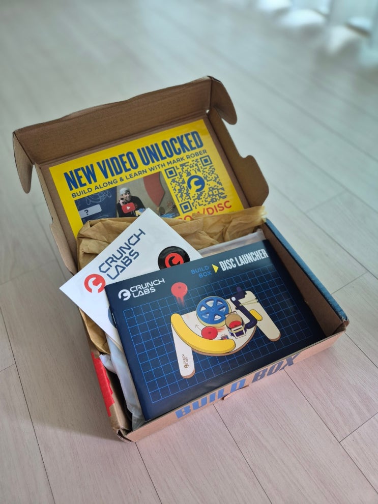 마크 로버 빌드 박스 구독. 할인코드. Mark Rober Build Box. 크런치랩스 Crunch Labs 구독 후기 ...