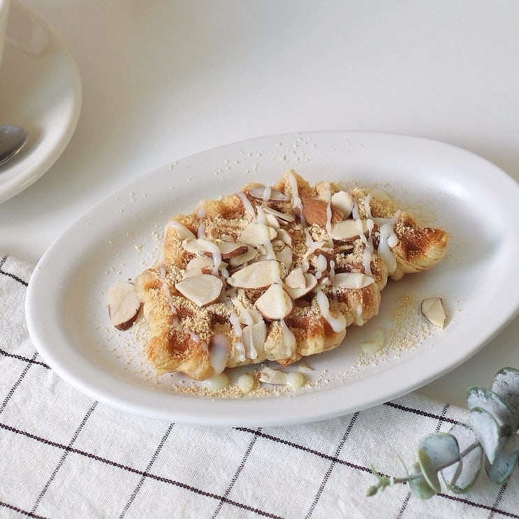 인절미 크로플 만들기🥐ㅣInjeolmi croffle recipeㅣ홈베이킹 : 네이버 블로그