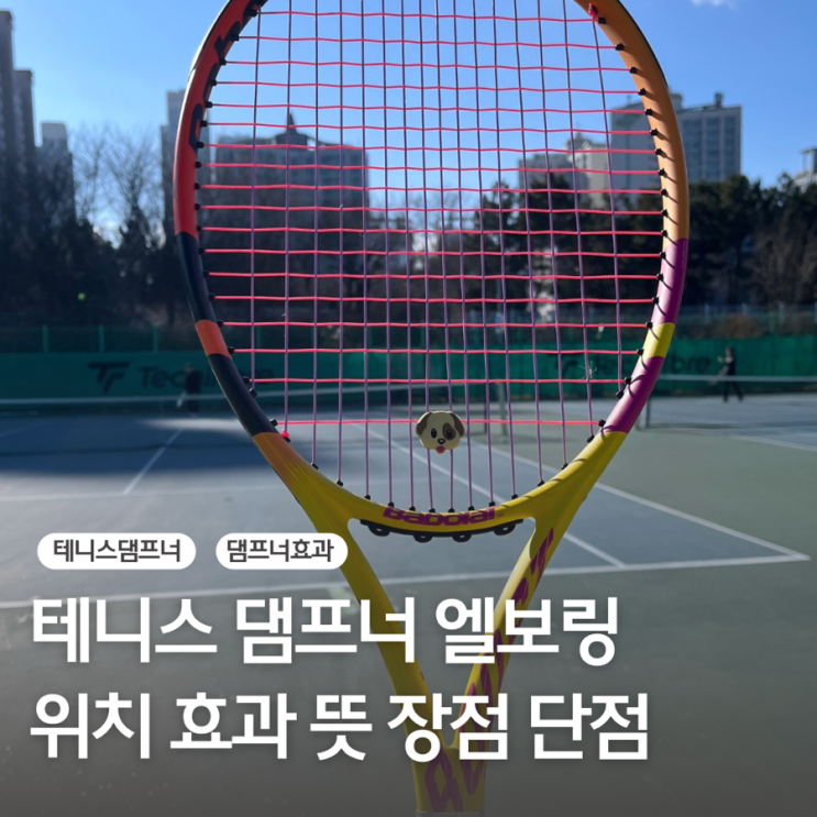 테니스 댐프너 엘보링 위치 효과 뜻 장단점 : 네이버 블로그