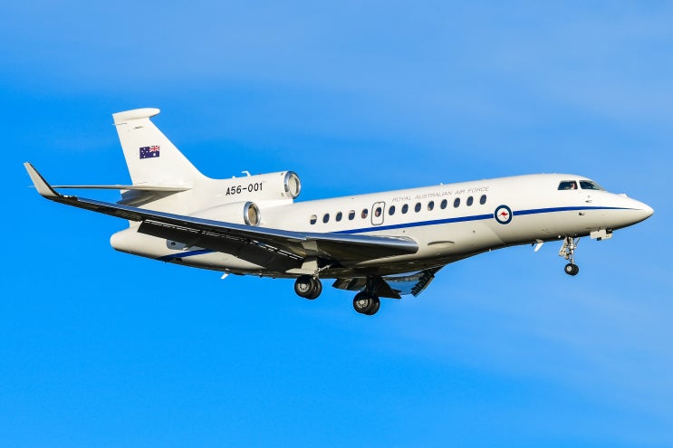 Royal Australian Air Force(RAAF) Dassault Falcon 7X (A56-001) : 네이버 블로그