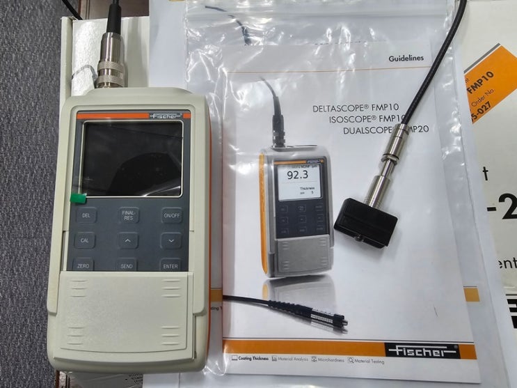 [매각완료] 독일제 도금/도막 두께측정기 FISCHER(독일), FMP-10 2022년 매각합니다. : 네이버 블로그