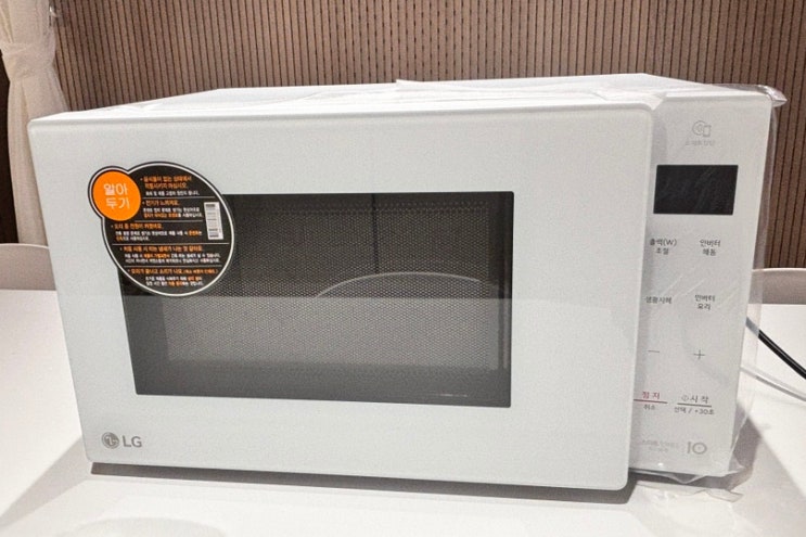 LG 오브제 전자레인지 MW23WD 내돈내산 후기 : 네이버 블로그