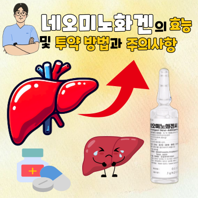 네오미노화겐(Neo-minophagen C)의 효과와 투약 방법 및 간 기능 개선제 네오미노화겐 주의사항 : 네이버 블로그