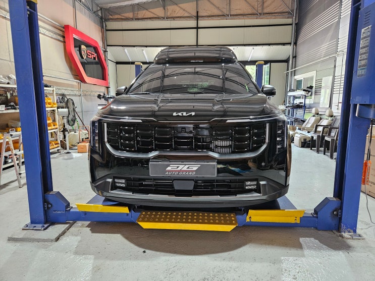 KA4(PE)그래비티 AG오토그랜드 전동사이드스텝+사이드가니쉬(크롬타입)+리어바디킷+트렁크 트랜스버스 장착 : 네이버 블로그