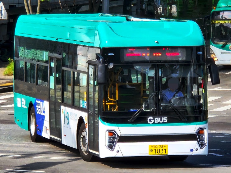 평안운수 1-9번 1831호 CHTC 에픽시티 전기버스 2024년식 : 네이버 블로그