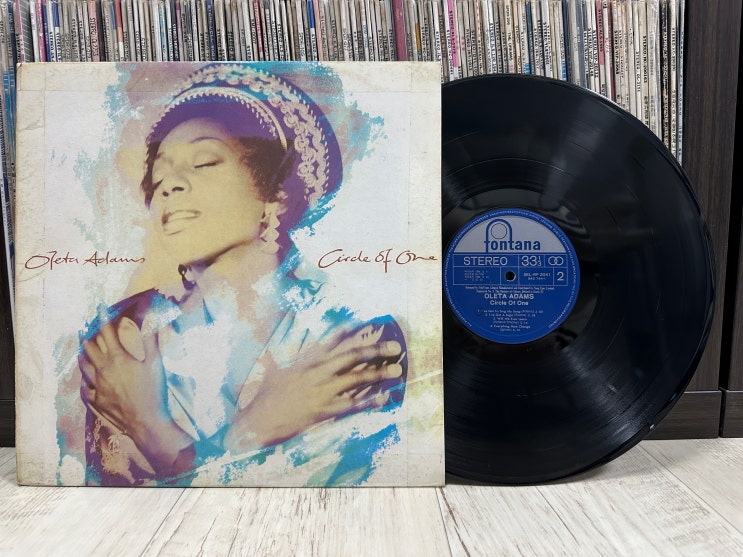 Oleta Adams (올레타 아담스) - Circle of One (Album, LP) : 네이버 블로그