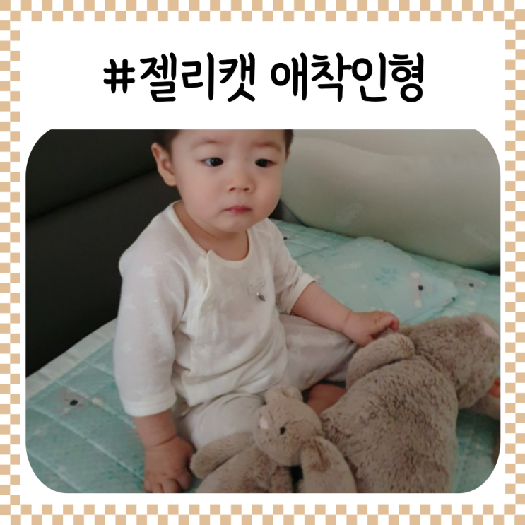 남자 아기 애착 인형 토끼 젤리캣 버니 S L 사이즈 수면인형 네이버 블로그