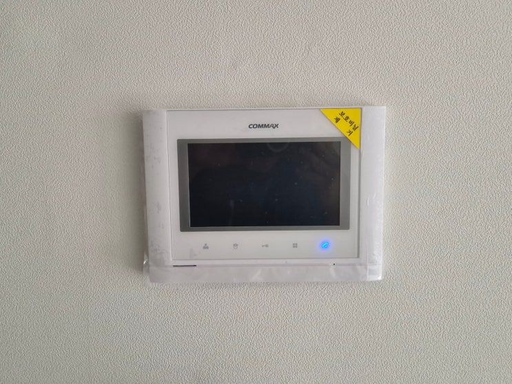 평택 이충동 원앙부영2차아파트 코맥스 비디오폰 CAV-77MG, 직방 도어락 SHP-P52R 설치 : 네이버 블로그