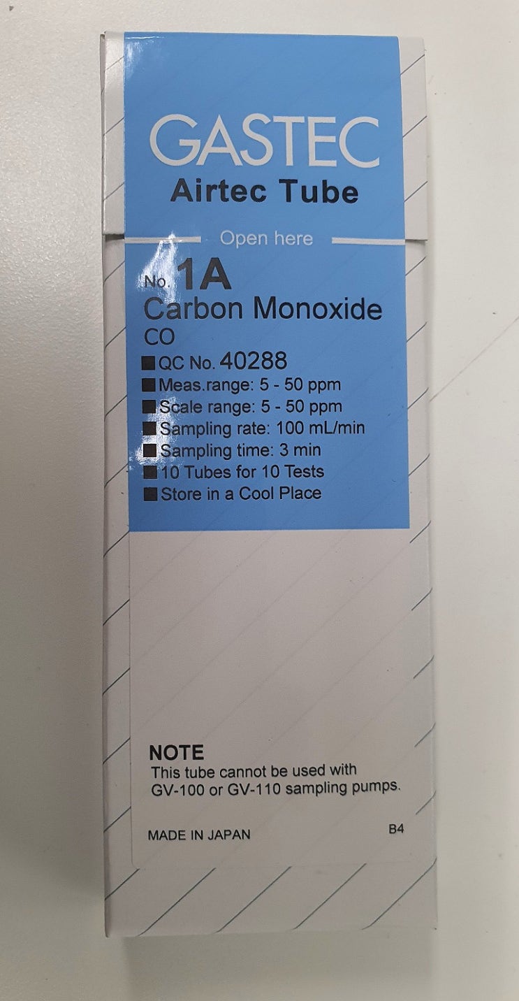 GASTEC Precision Gas Detector Tube / 가스텍 가스 검지관 / No.1A / Gas Apparatus ...
