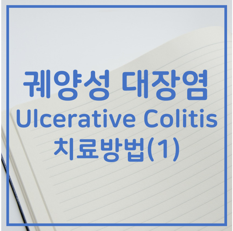 염증성장질환 Inflammatory bowel disease, IBD 궤양성대장염Ulcerative colitis 치료방법(1 ...
