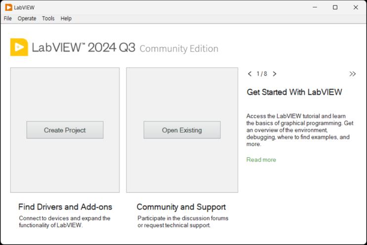 LabVIEW 2024 설치 과정 - 무료, 비상업적 용도 사용, Community Edition : 네이버 블로그