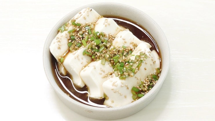 연두부 양념장 간장 소스 만들기 연두부 요리 연두부 먹는법 네이버 블로그