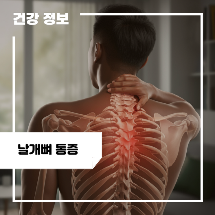 등 날개뼈 아래 통증 원인 5가지 치료 방법 네이버 블로그