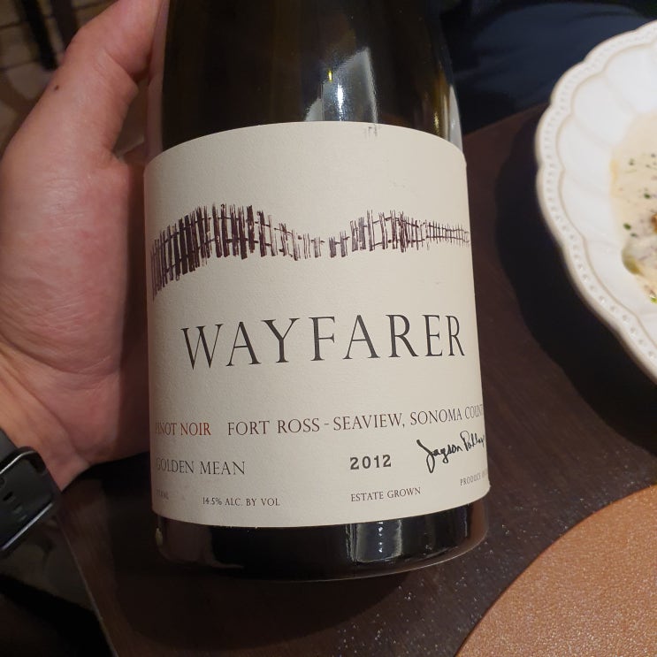 Wayfarer 'Golden Mean' Pinot Noir 2012 2024/09/12 @비노바인 : 네이버 블로그