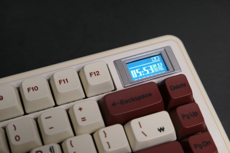 COX CK80 VIA 3 Mode Super 염료승화 디스플레이 키보드 : 네이버 블로그