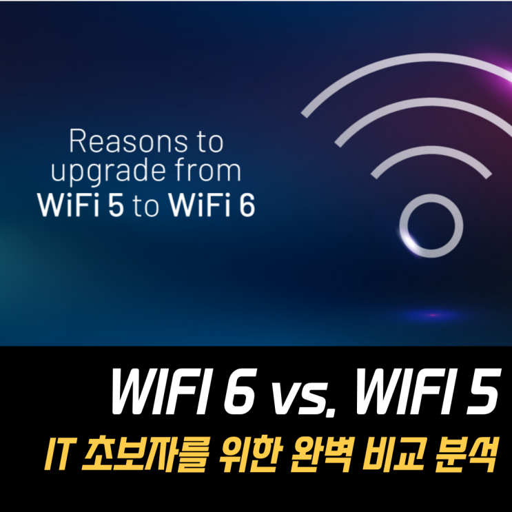 와이파이6 와이파이5 비교 분석, WiFi6 vs. WiFi5 : 네이버 블로그
