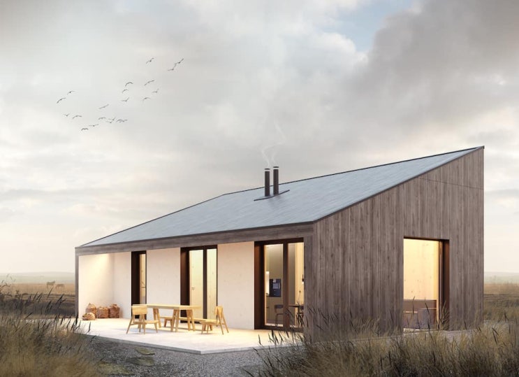 공학목재 CLT/GLT 로 시공하는 프리패브 조립식 목조주택 : 네이버 블로그