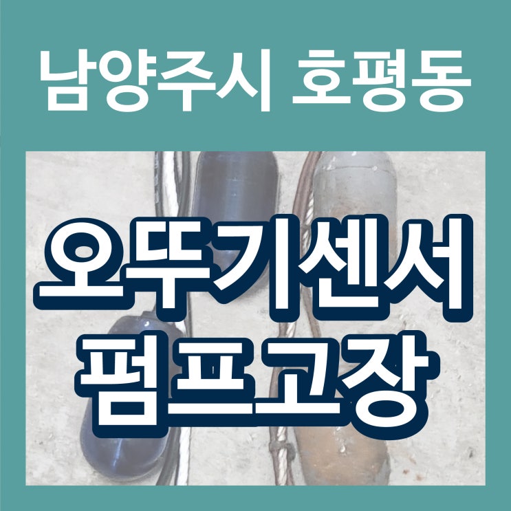 남양주시 호평동 건물 지하 집수정 배수펌프와 오뚜기센서 고장으로 인해 물이 안 내려갔어요 네이버 블로그