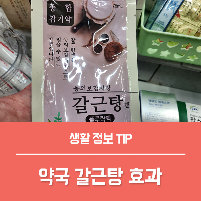 약국 갈근탕 효과 갈근 효능 부작용 종합감기약으로 좋아요 네이버 블로그