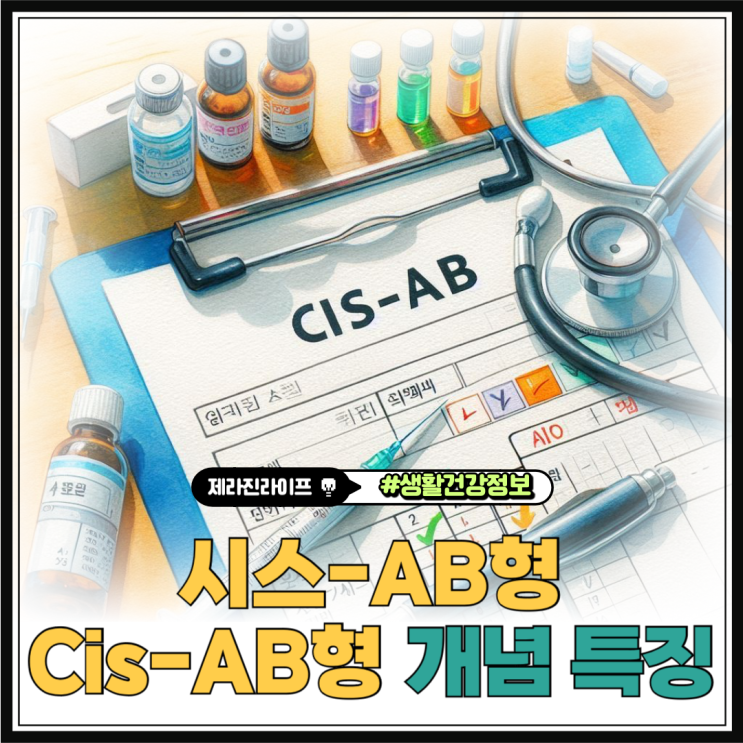 시스-AB형, Cis-AB형 개념 특징 : 네이버 블로그