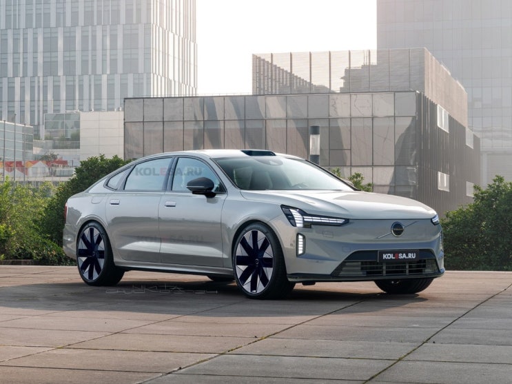 볼보의 새로운 전기 세단, ES90은 어떤 모습일까? 볼보 S90 전기차 : 네이버 블로그