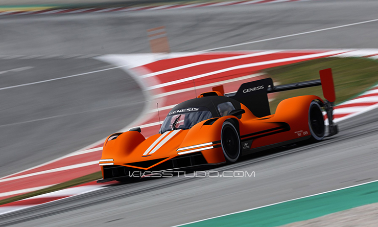 WEC에 등장할 제네시스 상상해봤습니다! 제네시스 LMDh 프로토타입 가상 예상도 - 202* Genesis LMDh ...