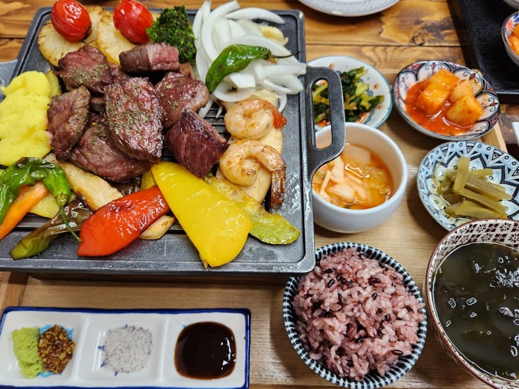 인천 청학동 맛집 농가의식탁 애견동반 고기집 아이랑 함께 밥집 : 네이버 블로그