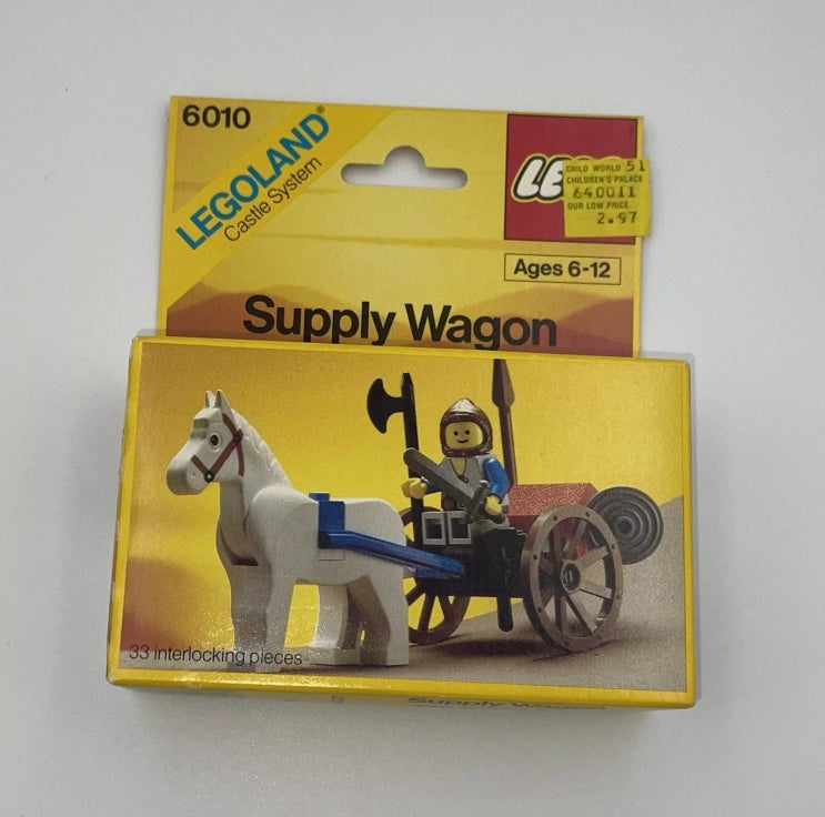 [LEGO] 레고 6010 Supplay Wagon (공급 마차) MISB 박스 : 네이버 블로그