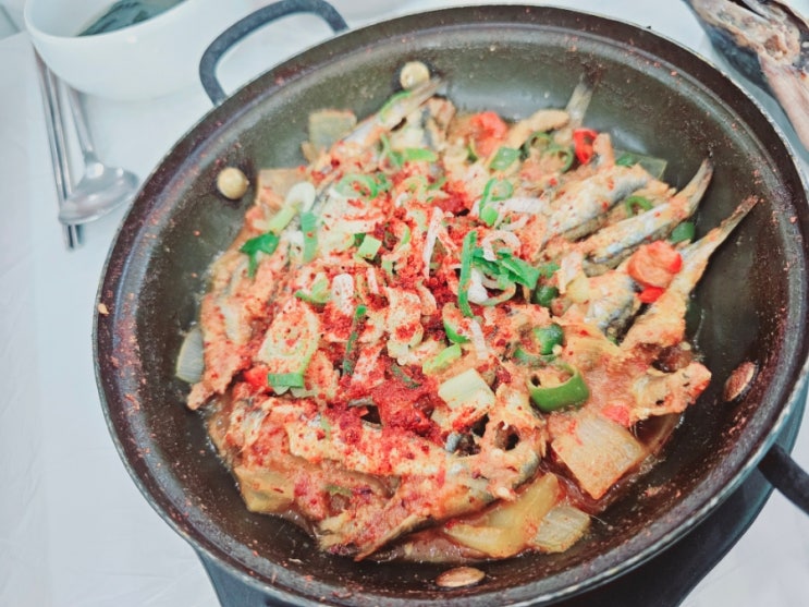 사천 사천포 케이블카 맛집)멸치 쌈밥 첫경험 여기로! : 네이버 블로그