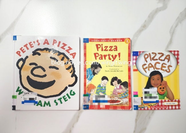 [영독후] Pete's A Pizza & Pizza Party & Pizza Faces (피자 관련 활동 3가지) : 네이버 블로그