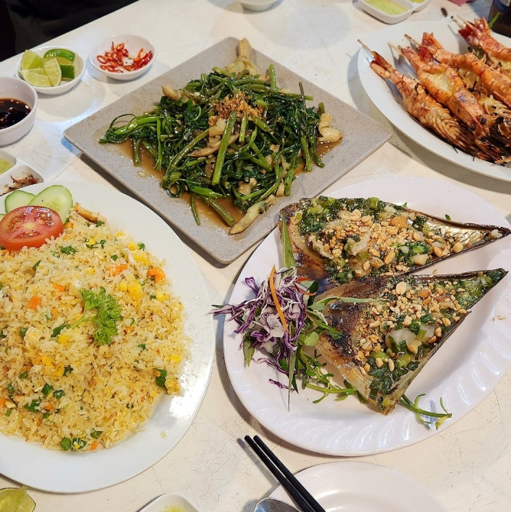 무이네 보케거리 맛집 홍팟 해산물식당 오션뷰 솔직후기 소주있음 네이버 블로그
