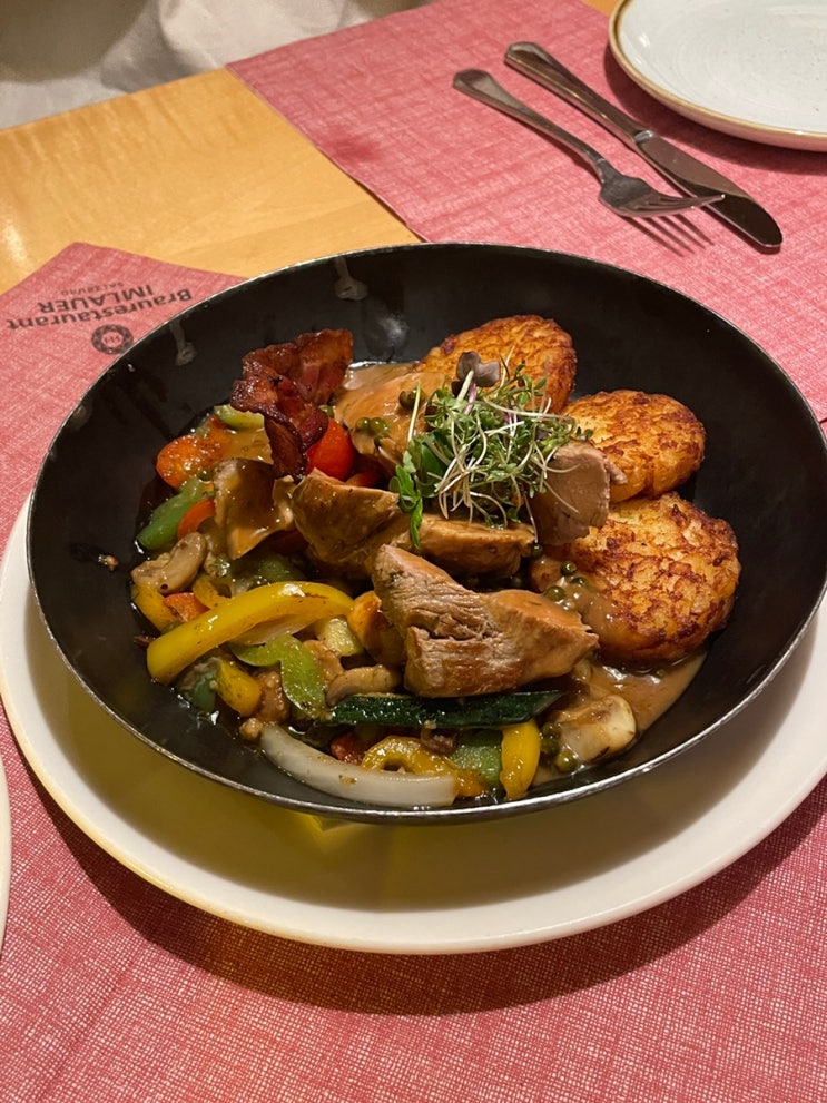 잘츠부르크 슈니첼 맛집 Brau-Restaurant 메뉴 추천 : 네이버 블로그