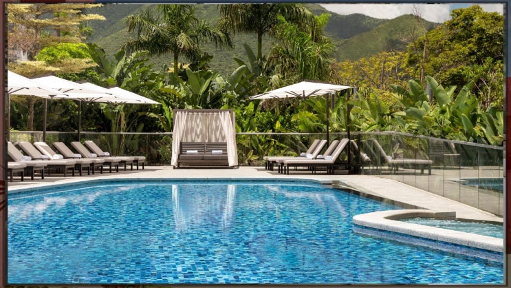 더실버리홍콩-MGallery 수영장 조식 부페 룸전망 예약 후기 : 네이버 블로그