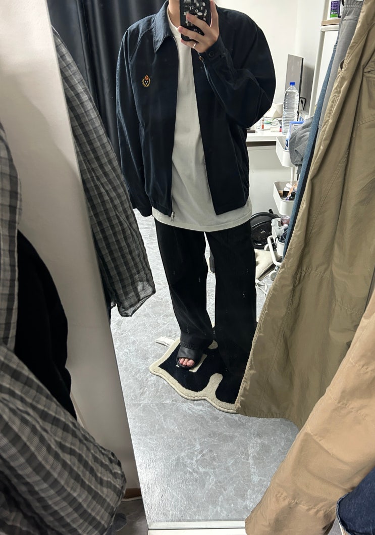 헤리티지플로스 24FW 코듀로이 블루종 23FW 블루종 비교 : 네이버 블로그