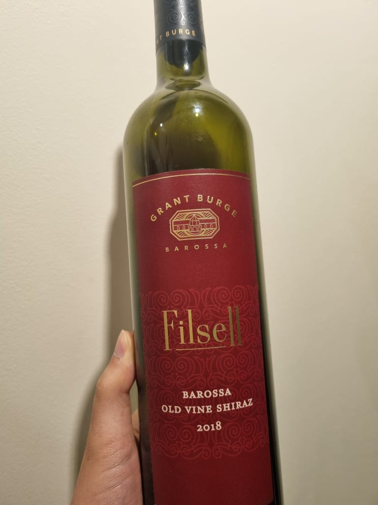 Grant Burge, Filsell, Barossa, Old Vine Shiraz, 2018 : 네이버 블로그