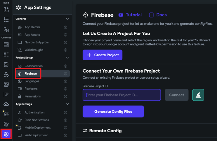 Flutterflow Firebase 설정 : 네이버 블로그