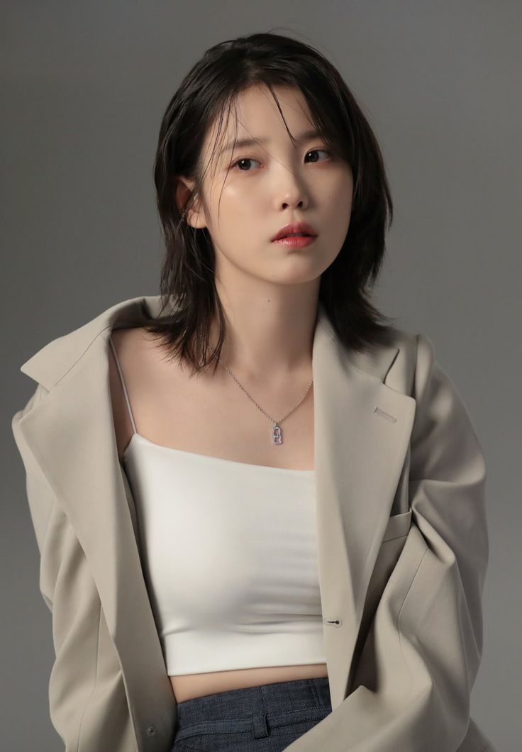 아이유 단발로 보는 허쉬컷 C컬 S컬펌 여자헤어스타일 : 네이버 블로그