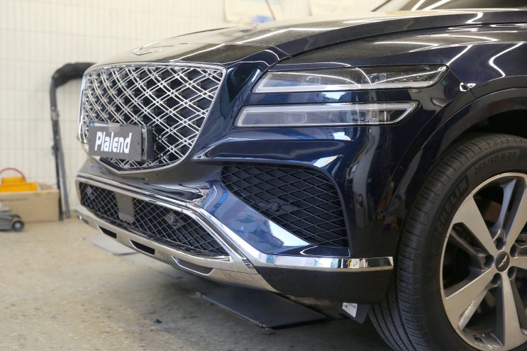 GV80 구형 신형개조 작업 순정 범퍼 앞뒤 교체 튜닝 : 네이버 블로그