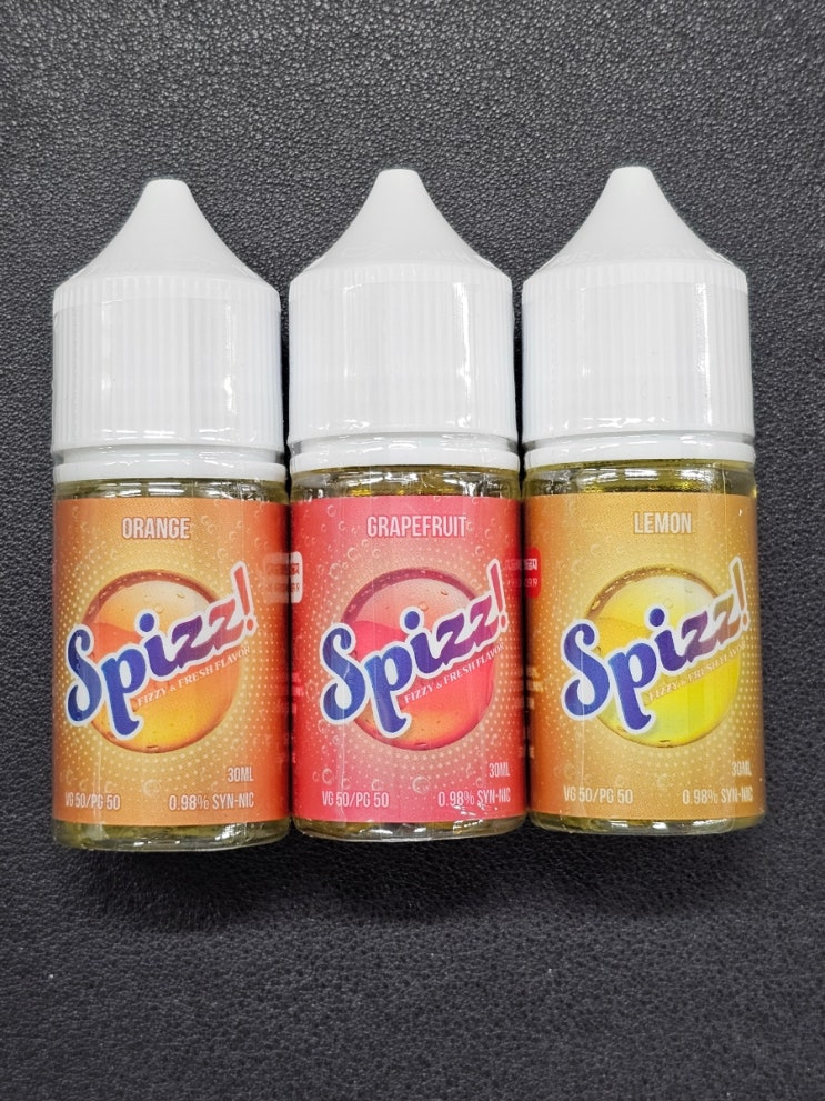 영베이프 신규 입호흡 액상 스피즈 3종 리뷰 YOUNG VAPE Spizz LEMON ORANGE GRAPEFRUIT : 네이버 블로그