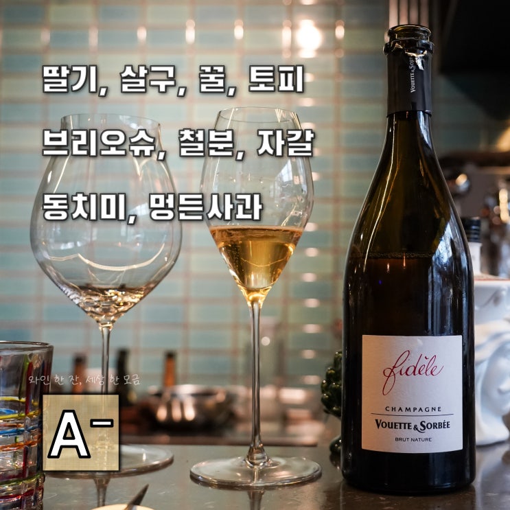 [샴페인] 부에떼 에 소르베 피델 R17 / Vouette et Sorbee Fidele 프랑스 피노누아 스파클링 와인 ...