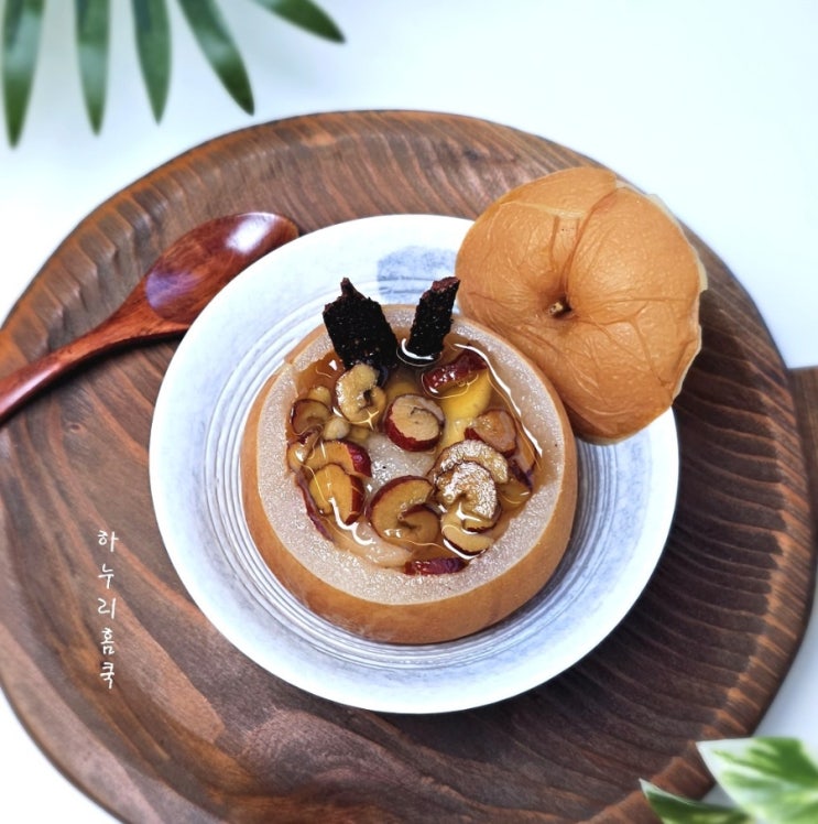 배숙 만들기 배꿀찜 만드는 법 기침에 좋은 배 요리 네이버 블로그