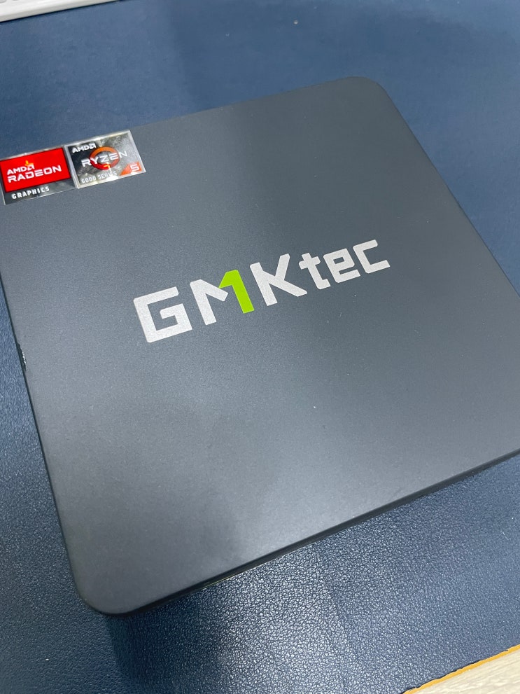 GMK M6 미니PC 라이젠5 6600H 구매 내돈내산 사용후기 : 네이버 블로그